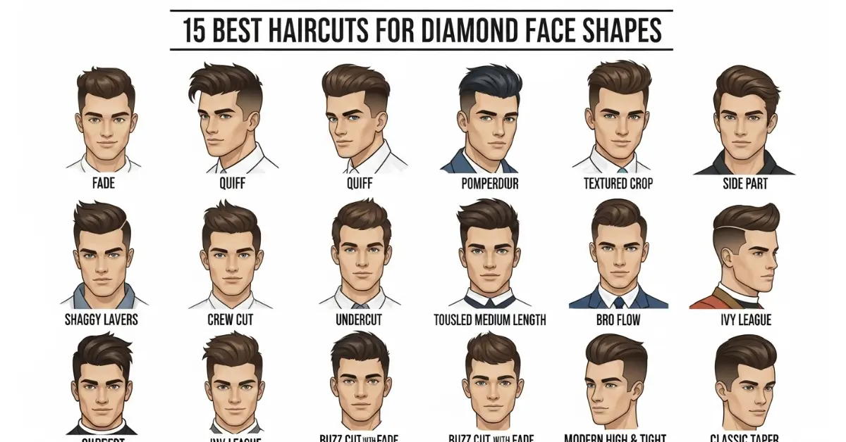 15 Haircuts For Diamond Face Shapes Everyone Suddenly Wants 2026